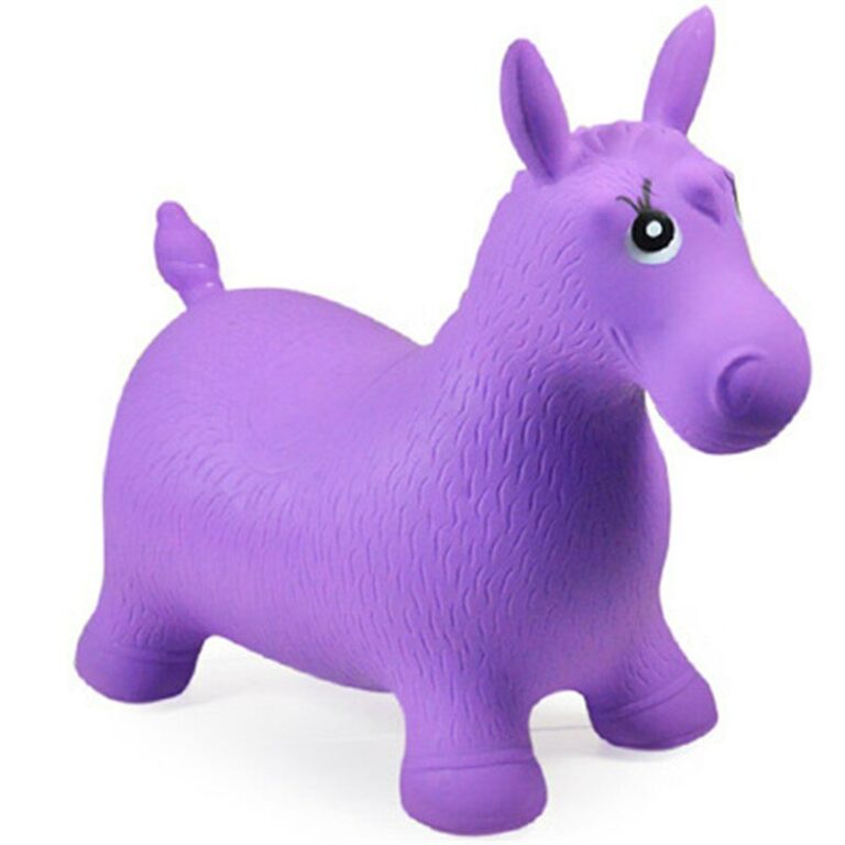 Babys Inflatable Bouncy Horse Toy Child Safe Jumping Animal Ride ...