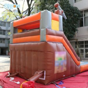 Commercial Grade Inflatable Water Slide Punctureproof With Durable Pool ...