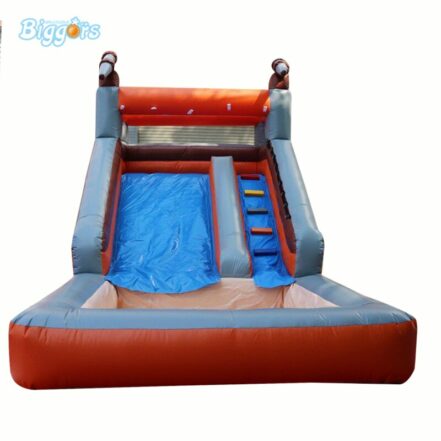 Commercial Grade Inflatable Water Slide Punctureproof With Durable Pool ...