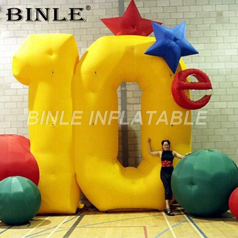 Led Illuminated Giant Inflatable Custom Alphabet Number Party ...