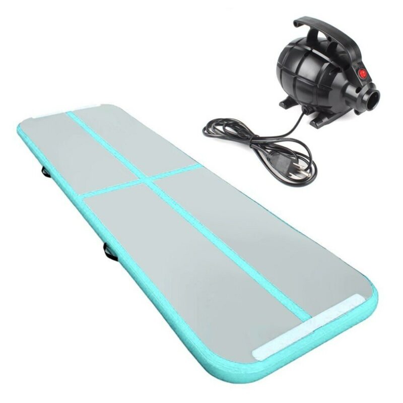 Home Gymnastics Inflatable Air Track Tumbling Mat With Electric Pump ...