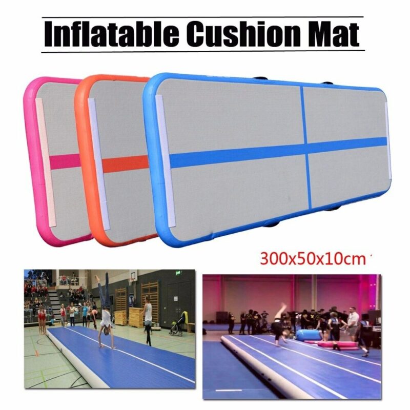 Portable Inflatable Gymnastics Tumble Track Taekwondo Air Trampoline ...