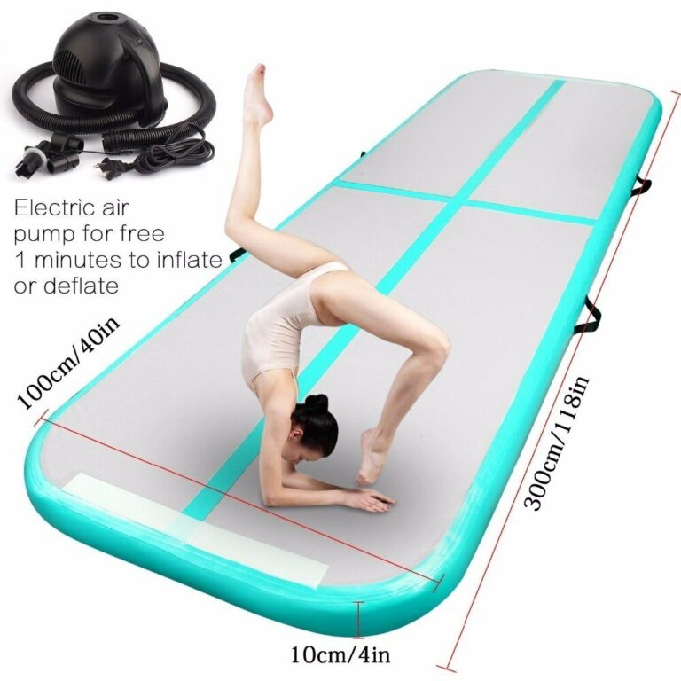 Home Gymnastics Inflatable Air Track For Tumbling Yoga Taekwondo ...