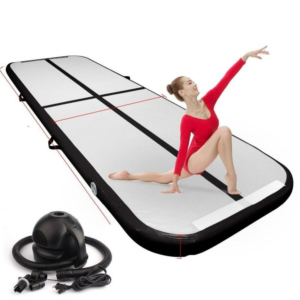 Home Training Inflatable Gymnastics Tumbling Air Track For Fitness ...