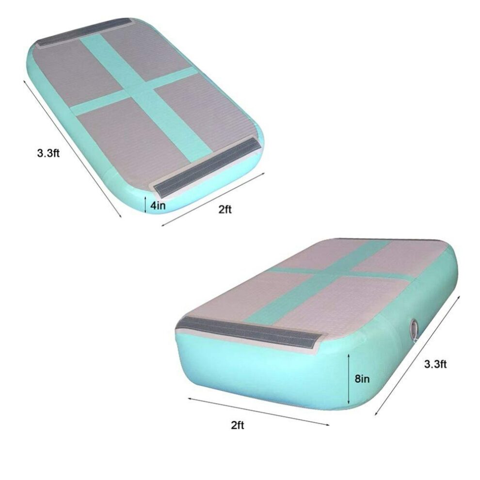 Inflatable Gymnastics Tumble Track Mat 1m X 06m Air Tumbling Board ...