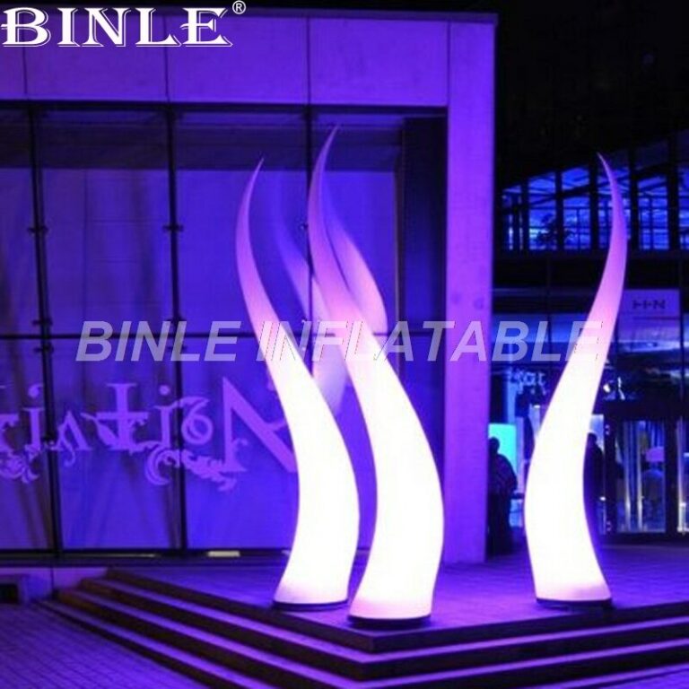 24m Custom Inflatable Lighted Cone For Festivals And Events ...