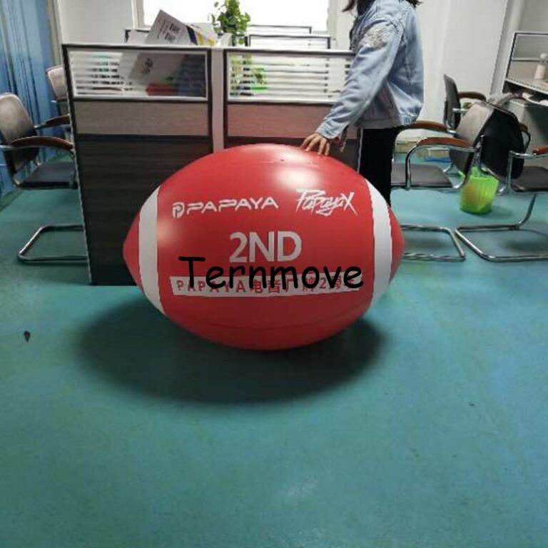 Large Inflatable Pvc Rugby Football For School Gym Sports Match ...