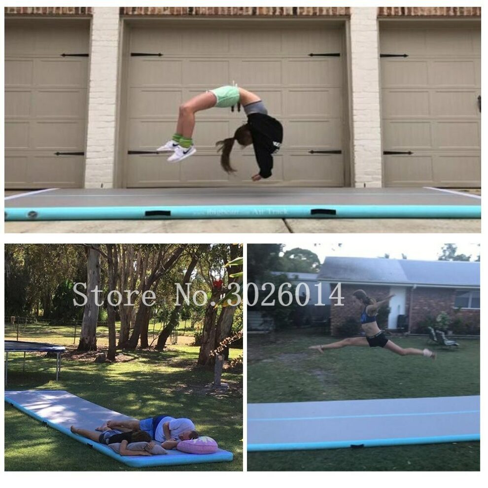 Doublewall 1m Inflatable Gymnastics Air Track Block 4x1x0 - WeFlatables ...