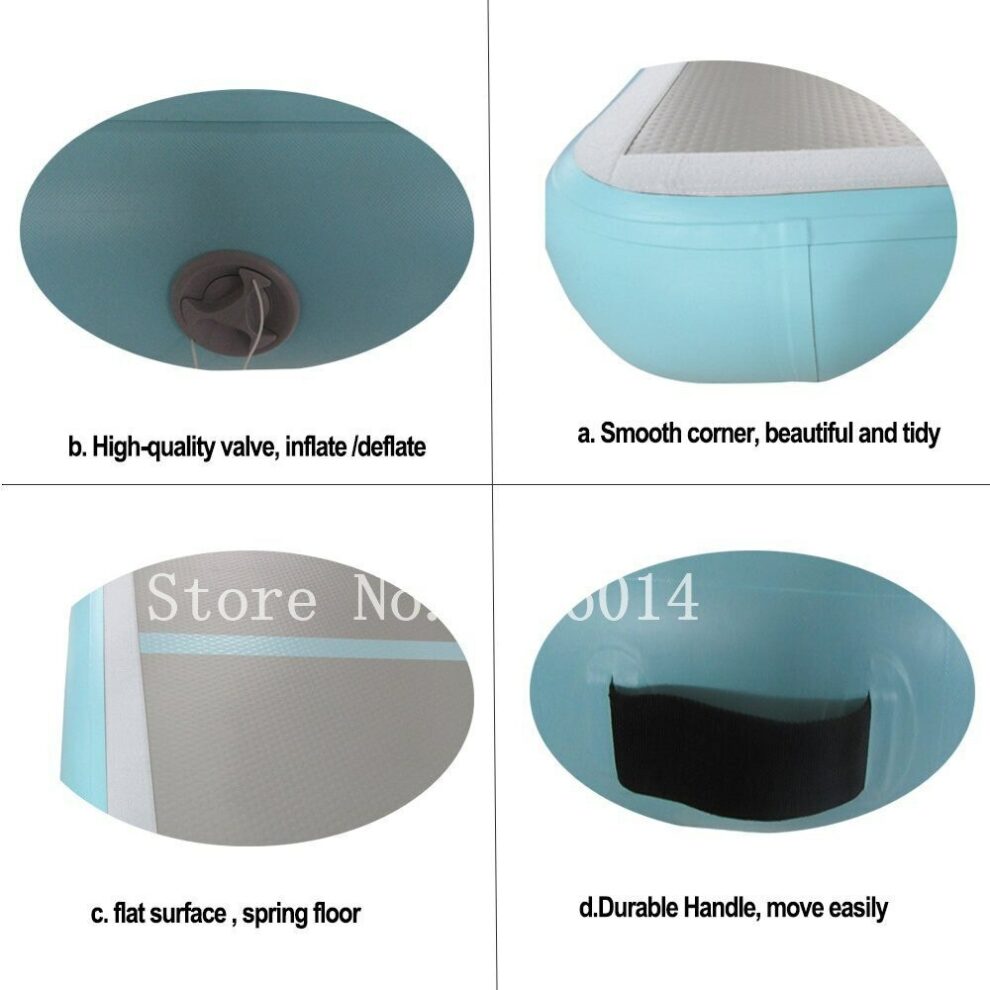 Doublewall 1m Inflatable Gymnastics Air Track Block 4x1x0 - WeFlatables ...