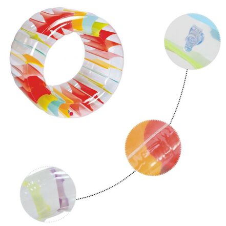 36inch Giant Inflatable Water Wheel Roller Float For Kids Swimming Pool ...