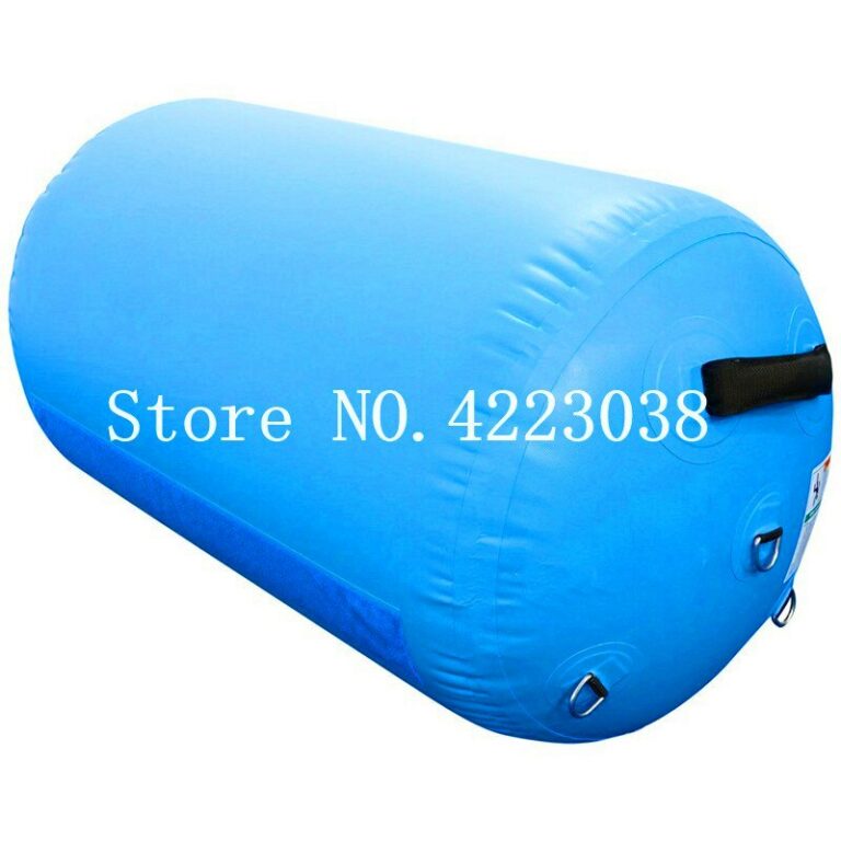70cm Inflatable Gymnastics Air Roller Barrel Tumble Roll Training ...