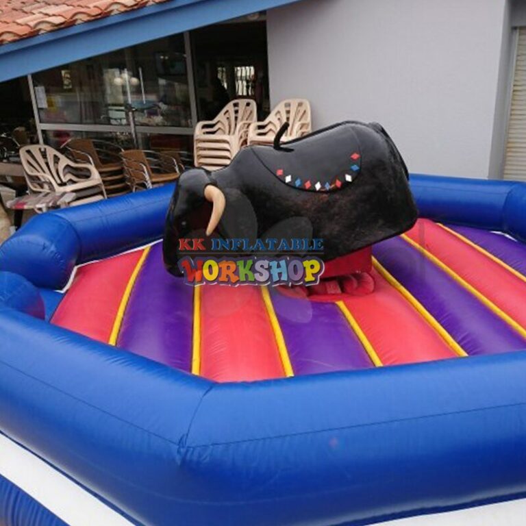 Exciting Spanish Inflatable Rodeo Bull Game For Outdoor Fun ...