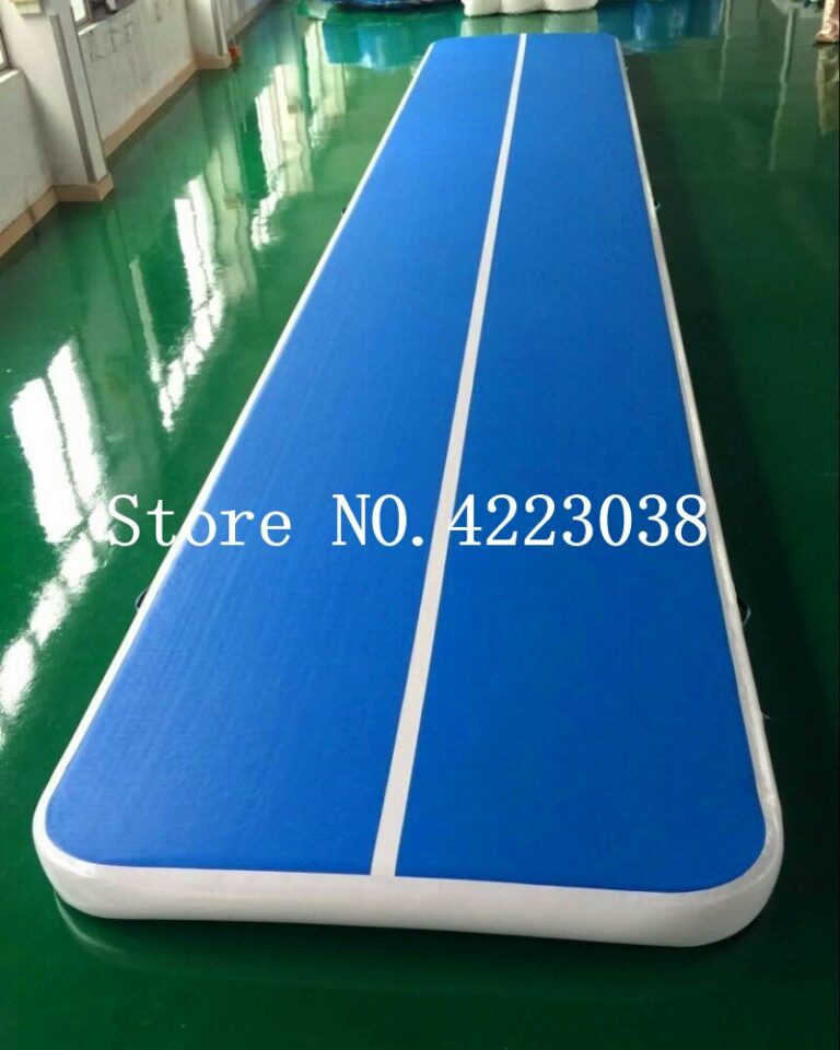 Inflatable 6x1x02m Water Floating Gymnastics Air Track Mat Trampoline ...
