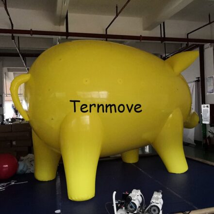 Large Custom Led Inflatable Pig Helium Balloon For Advertising ...