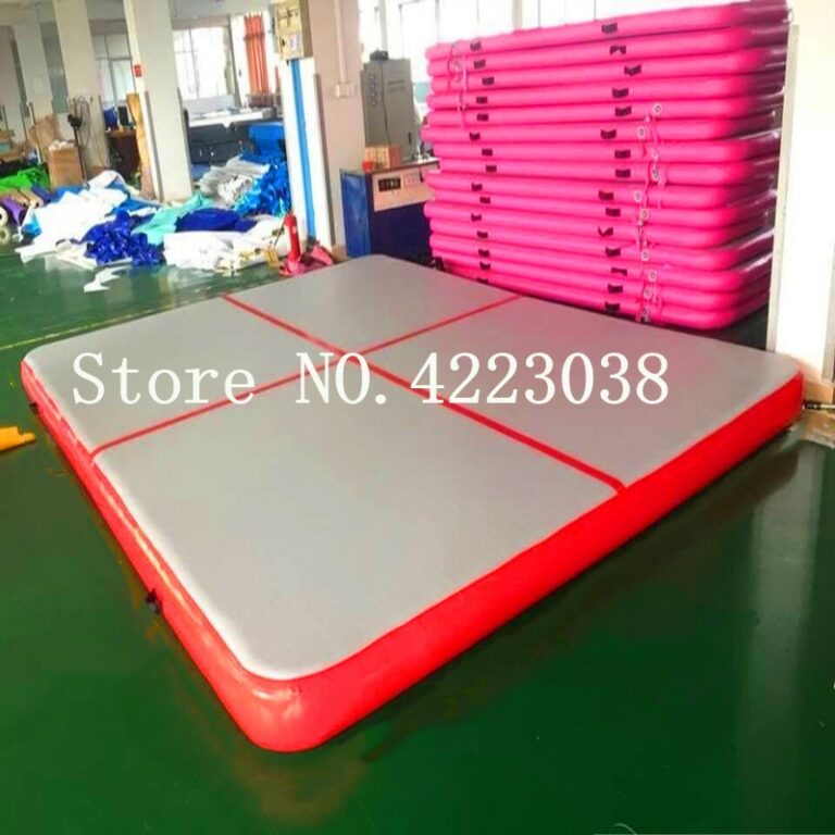 Home Gymnastics Training Inflatable Airtrack Tumbling Mat With Electric ...