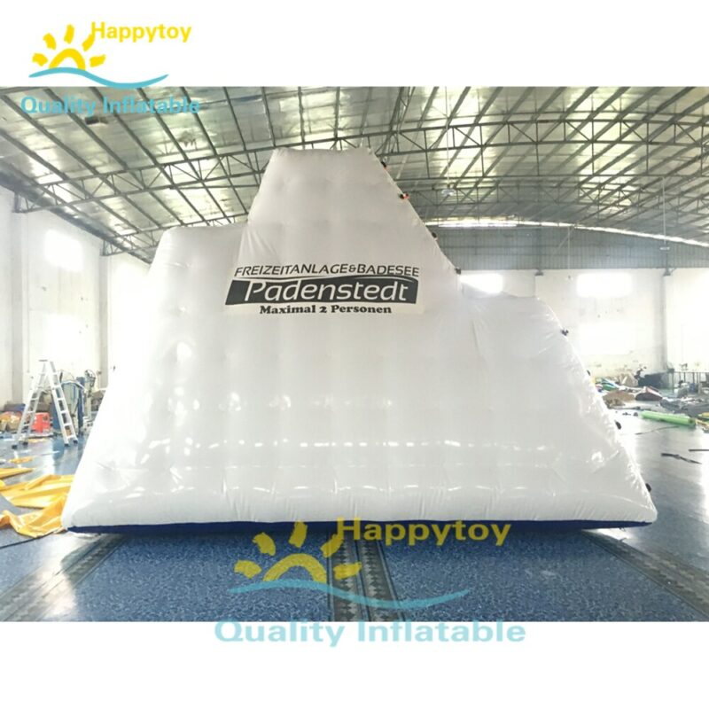 Inflatable Floating Water Park Climbing Iceberg Game Swim Float Toy ...