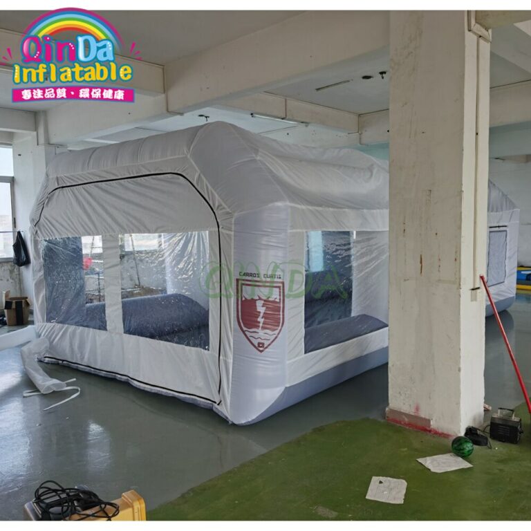 Portable Inflatable Spray Booth Tent For Automotive Paint Jobs ...