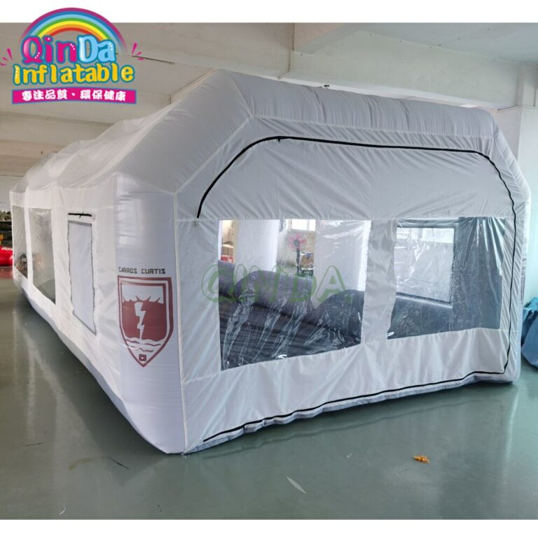 Portable Inflatable Spray Booth Tent For Automotive Paint Jobs ...