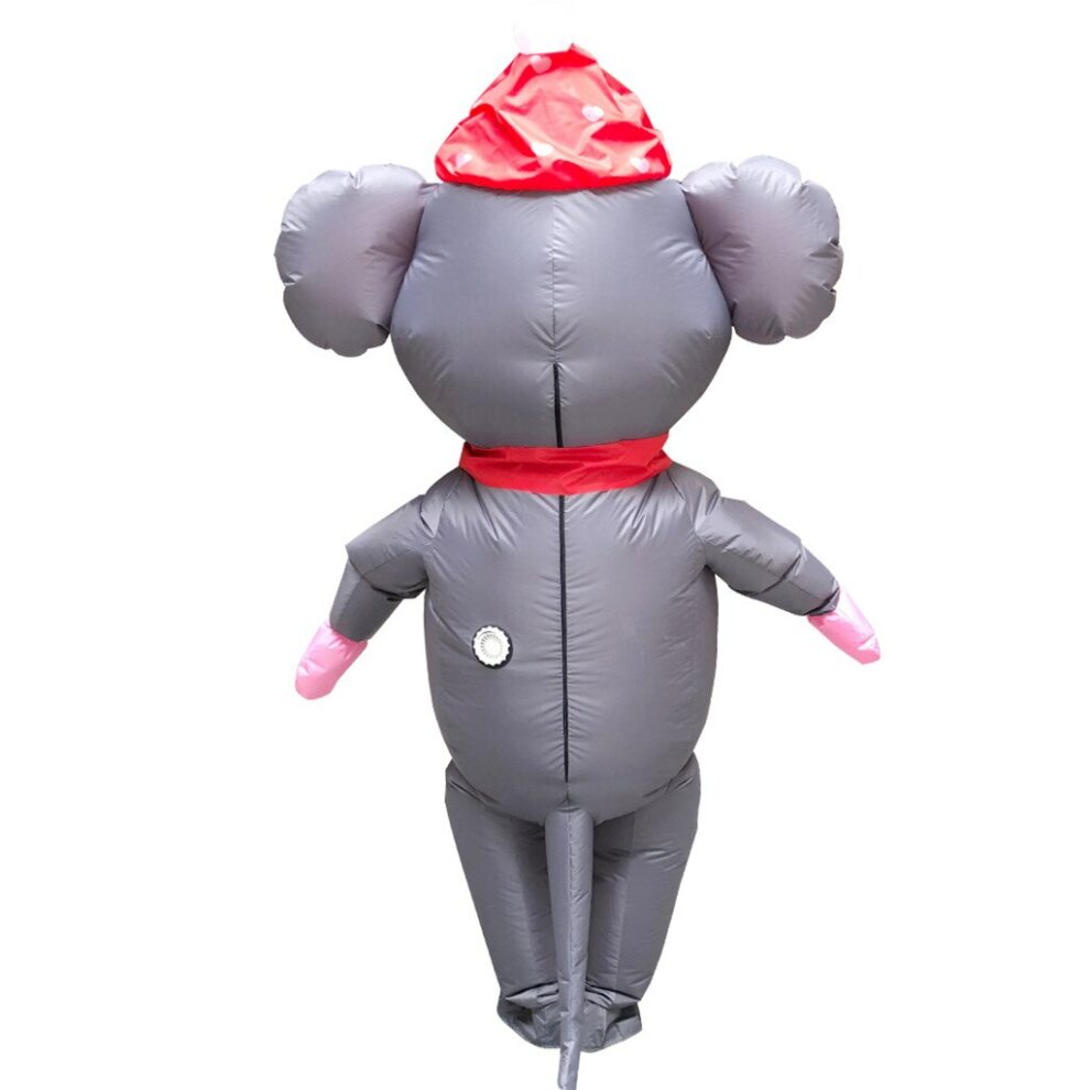 Adult Couples Valentine Inflatable Funny Mouse Costume Cute Creative ...