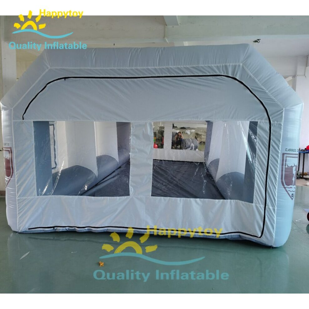 Portable Inflatable Automobile Paint Booth Tent For Professional Car ...