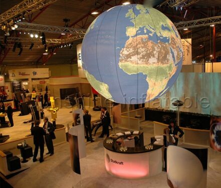 Led Lighted Giant Inflatable Earth Globe For Indooroutdoor Decoration ...