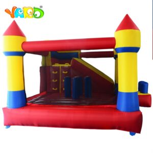 Large Outdoor Inflatable Bouncer Trampoline With Obstacle Slide Home ...