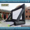 Outdoor Inflatable 76m Cinema Screen Frontrear Projection Ce Ul Blower ...