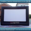 Outdoor Inflatable 76m Cinema Screen Frontrear Projection Ce Ul Blower ...