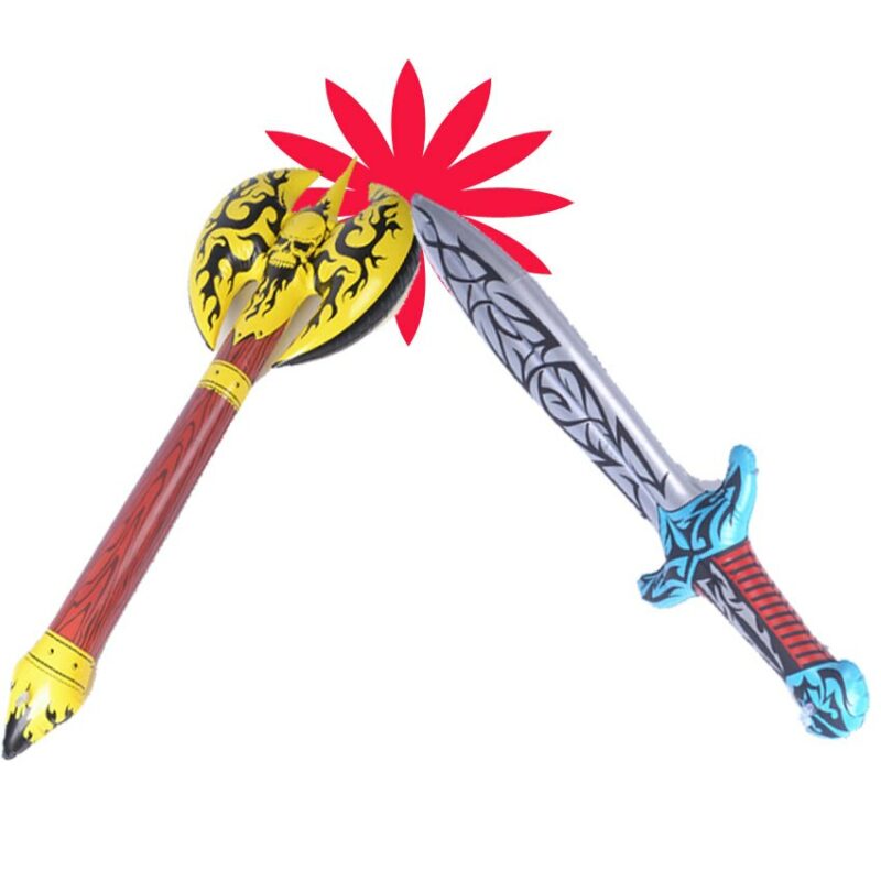 Large Inflatable Pvc Toy Sword And Axe Set For Children D25 ...