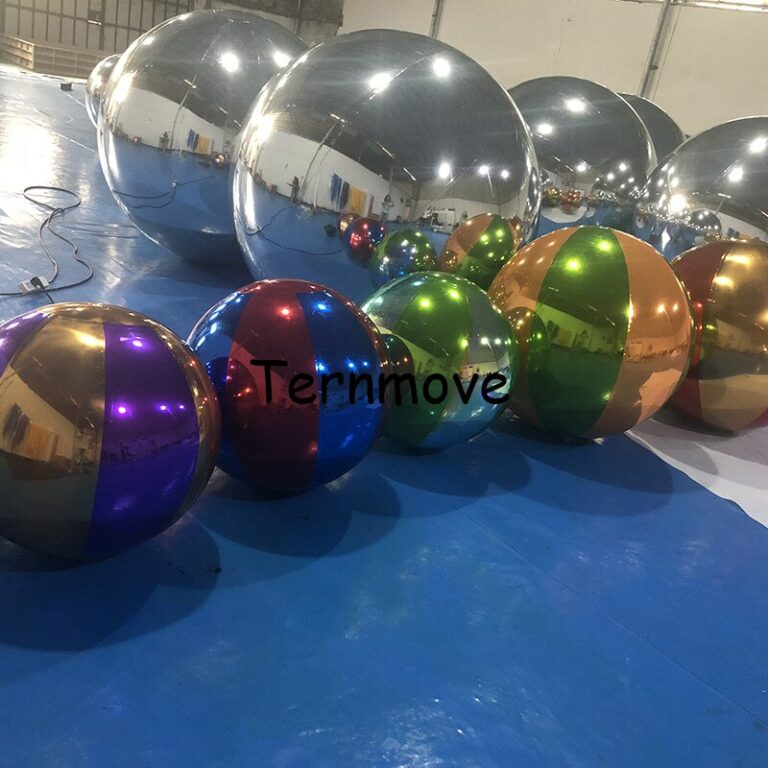 Durable Pvc Giant Reflective Bubble Ball For Events Exhibitions ...