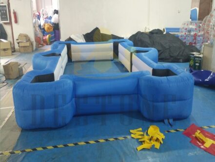 Inflatable Snookball Field Game Pool Soccer Table Billiard For Outdoor ...