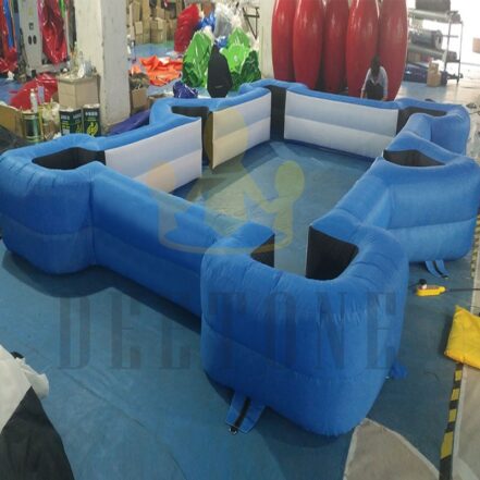 Inflatable Snookball Field Game Pool Soccer Table Billiard For Outdoor ...