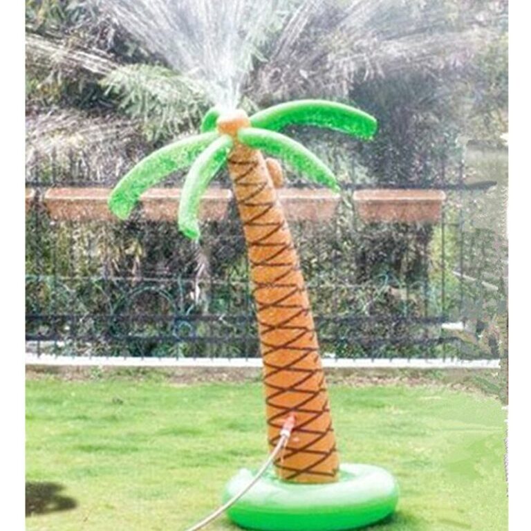 Giant 160cm Inflatable Palm Tree Sprinkler For Pool Beach Lawn Party ...