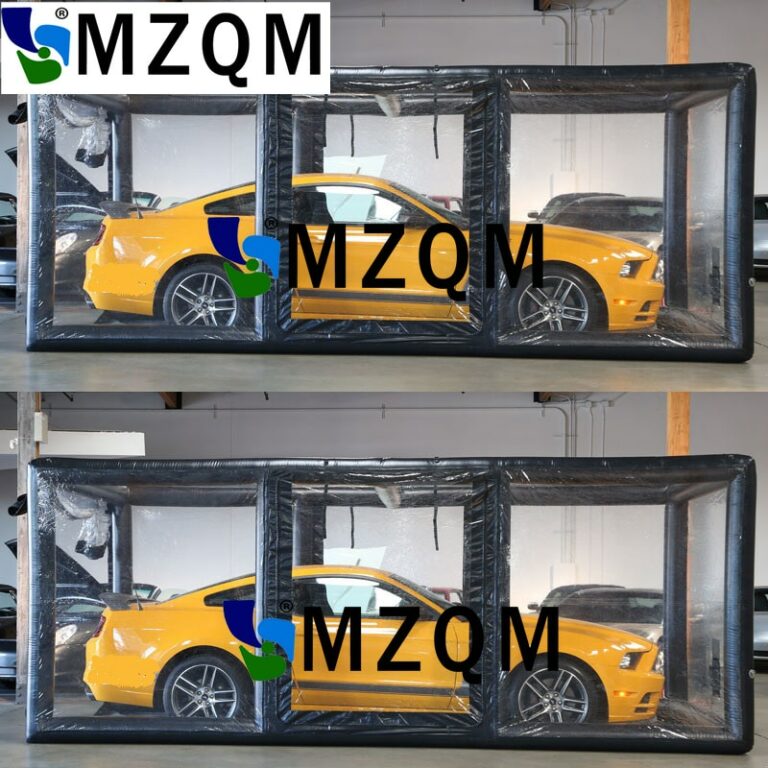 Portable Mzqm Inflatable Car Capsule Shelter Lightweight Garage ...