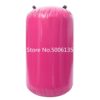 Blue 60cm Gymnastics Inflatable Air Barrel For Tumbling Exercises ...