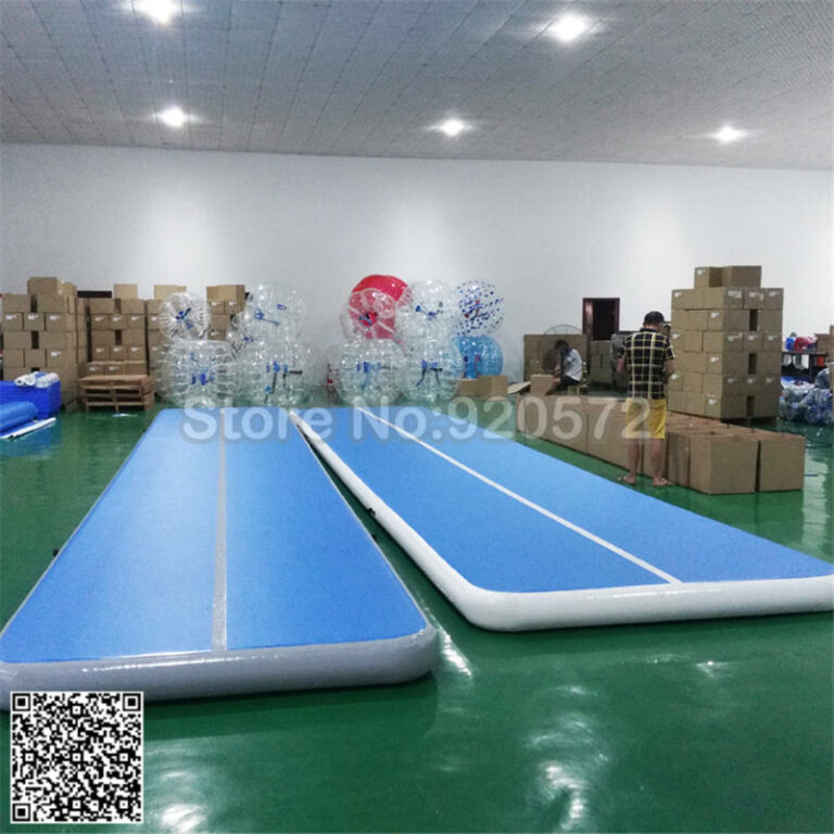 Kids Inflatable Air Track Mat 2x1x02m Gymnastics Trampoline Pad ...