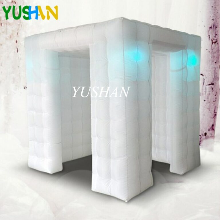 Led Inflatable Photo Booth Tent Portable Wedding Party Cabin Backdrop ...