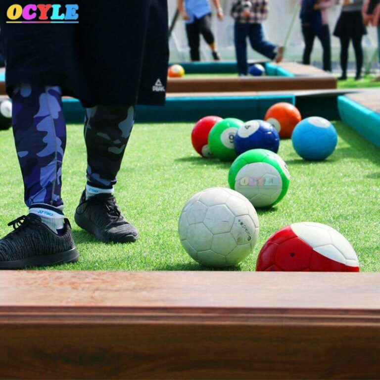 Giant Inflatable Snookball Game Set With Air Pump 16 Toy Balls ...