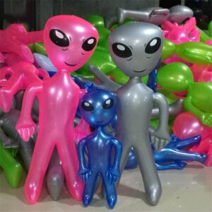 Giant 170cm Inflatable Alien Toy For Kids Adults Halloween Birthday ...