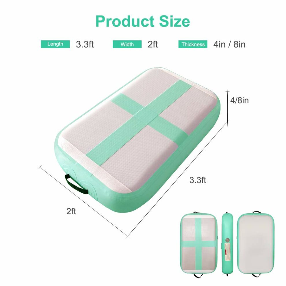 Inflatable Air Track Gymnastics Tumble Mat For Training Exercise ...