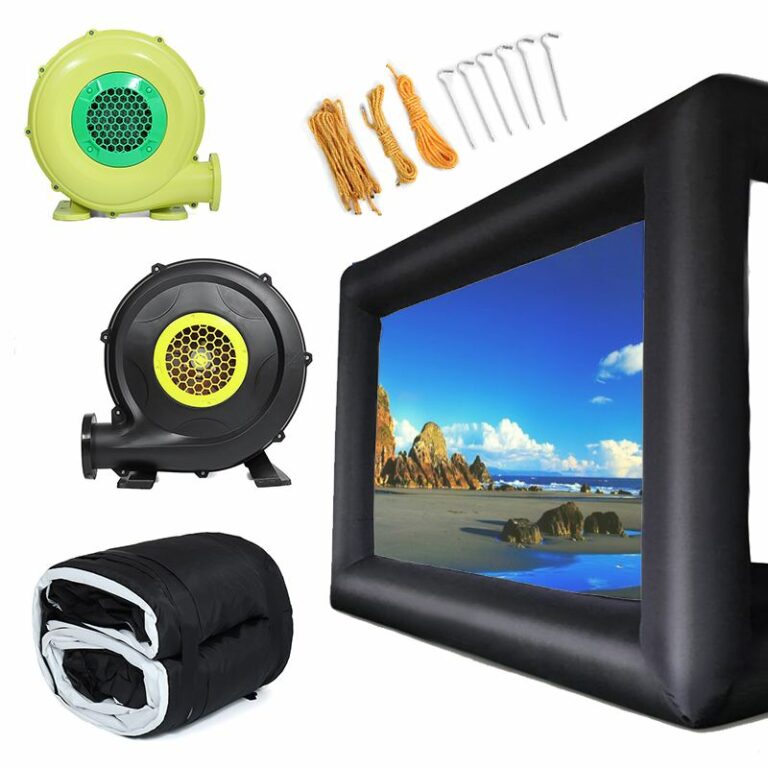 169 Large Inflatable Outdoor Home Cinema Projector Screen With Blower ...