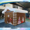Large Inflatable Santa Grotto Outdoor Christmas House Decorations ...
