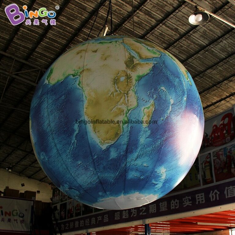 2m High Educational Inflatable Earth Globe Balloon Toy For Decoration ...