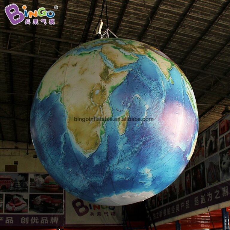 2m High Educational Inflatable Earth Globe Balloon Toy For Decoration ...