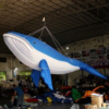 Giant 5m Inflatable Bingo Whale With Colorchanging Led Lights Toy ...