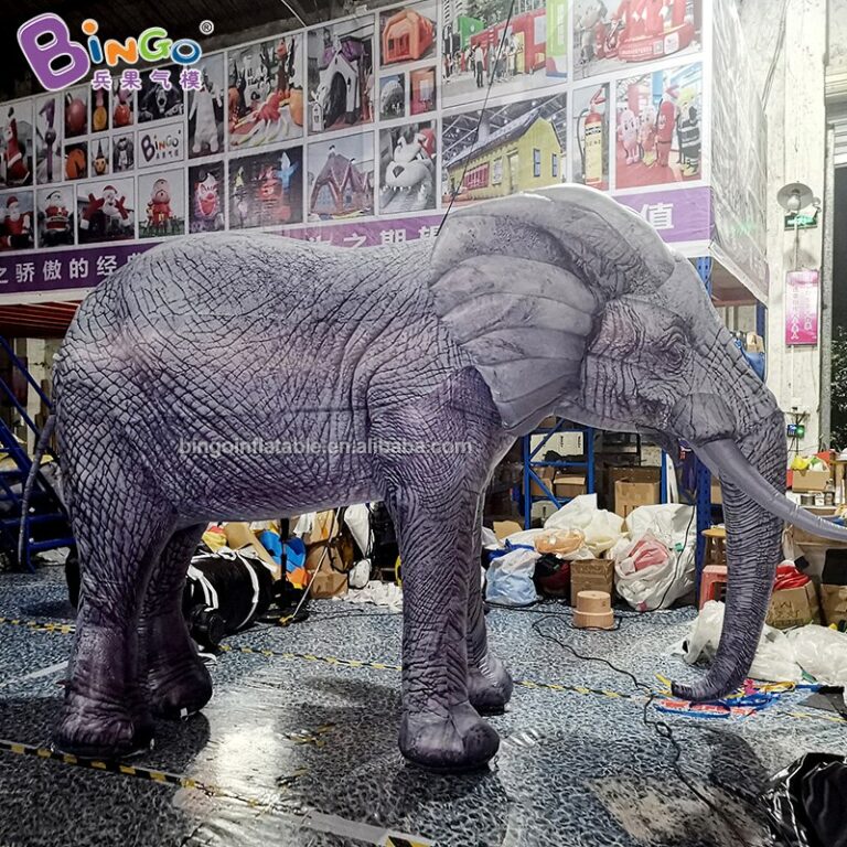 Custom Giant Inflatable Elephant 9x25m For Carnival Party Display Toys ...