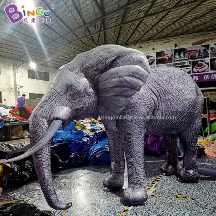 Custom Giant Inflatable Elephant 9x25m For Carnival Party Display Toys ...