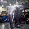 Custom Giant Inflatable Elephant 9x25m For Carnival Party Display Toys ...