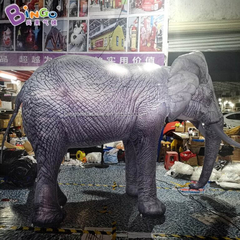 Custom Giant Inflatable Elephant 9x25m For Carnival Party Display Toys ...