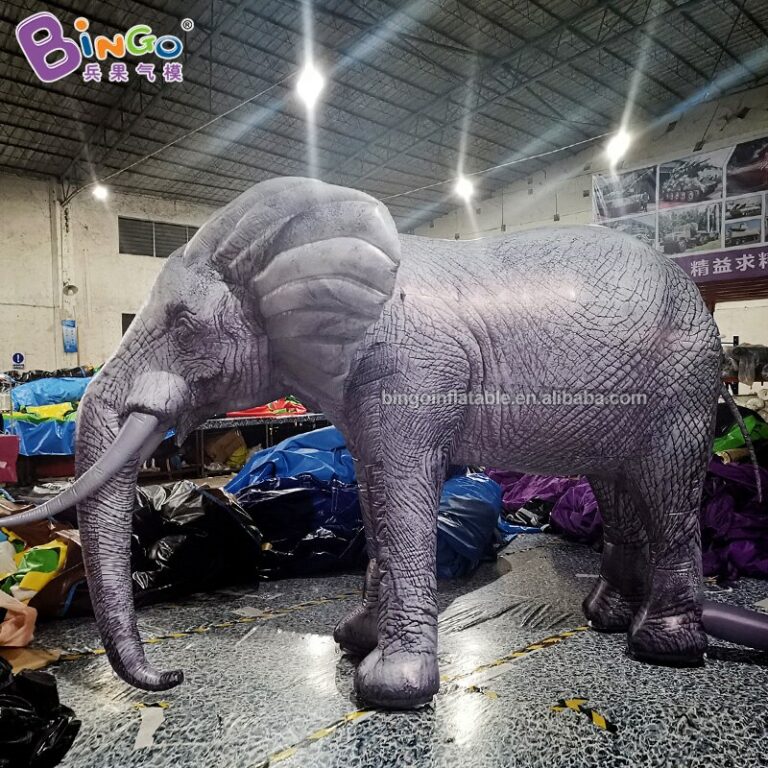Custom Giant Inflatable Elephant 9x25m For Carnival Party Display Toys ...